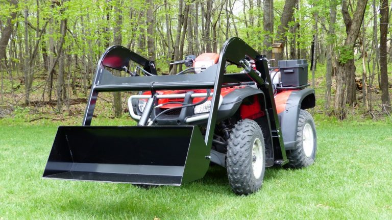 Save Your Back with the Hydraulic ATV Front End Loader
